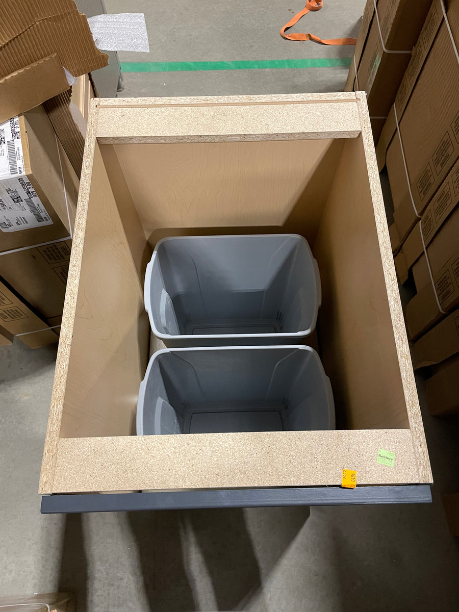 Garbage Disposal Pullout Drawer Cabinet Habitat For Humanity Greater