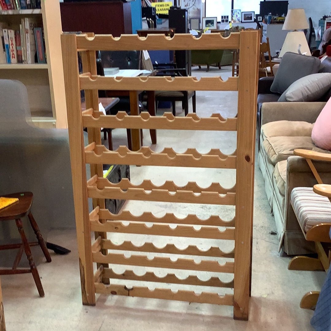 Simple Wooden Wine Rack – Habitat for Humanity Greater Ottawa ReStore