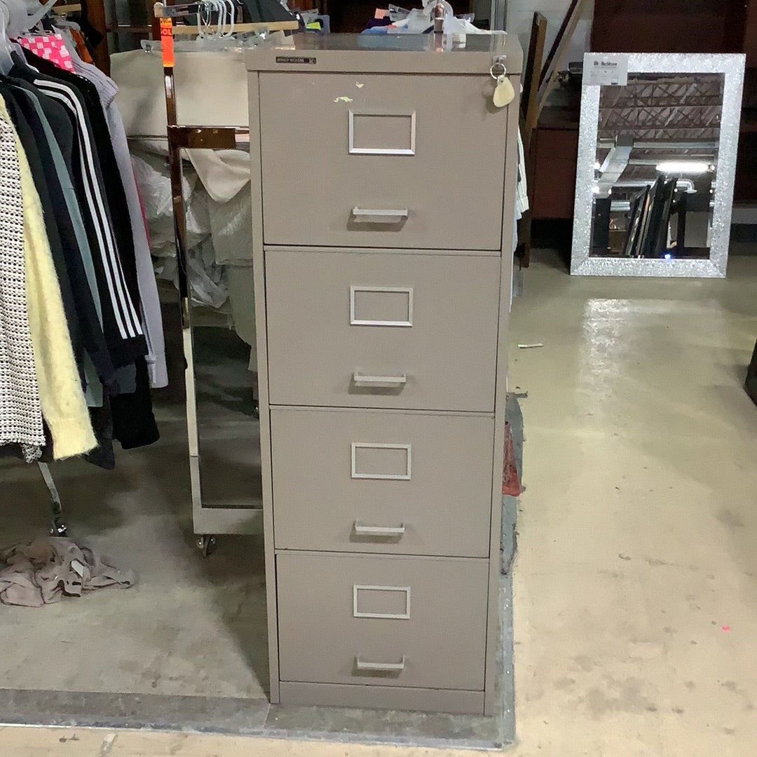 Lockable Grey Filing Cabinet – Habitat for Humanity Greater Ottawa ReStore