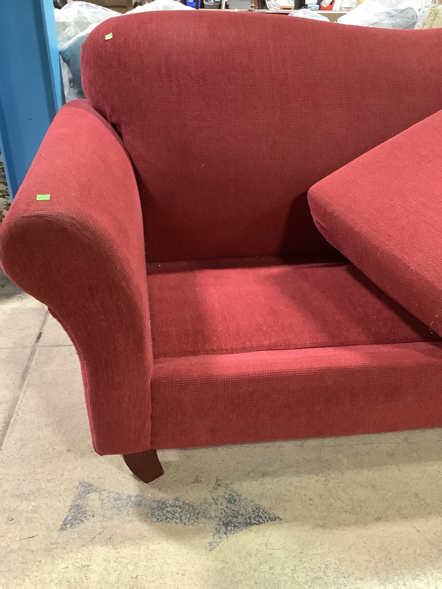 Deep Red Sofa – Habitat for Humanity Greater Ottawa ReStore