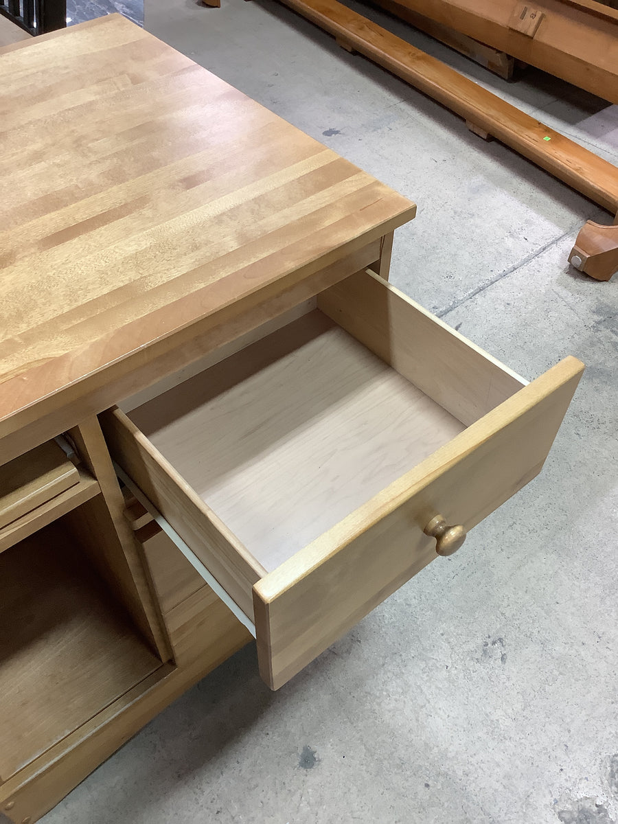 Light Wood Computer Desk – Habitat for Humanity Greater Ottawa ReStore