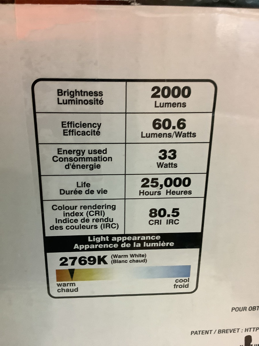 Defiant Clear-Panel Outdoor Flood Light – Habitat for Humanity Greater ...