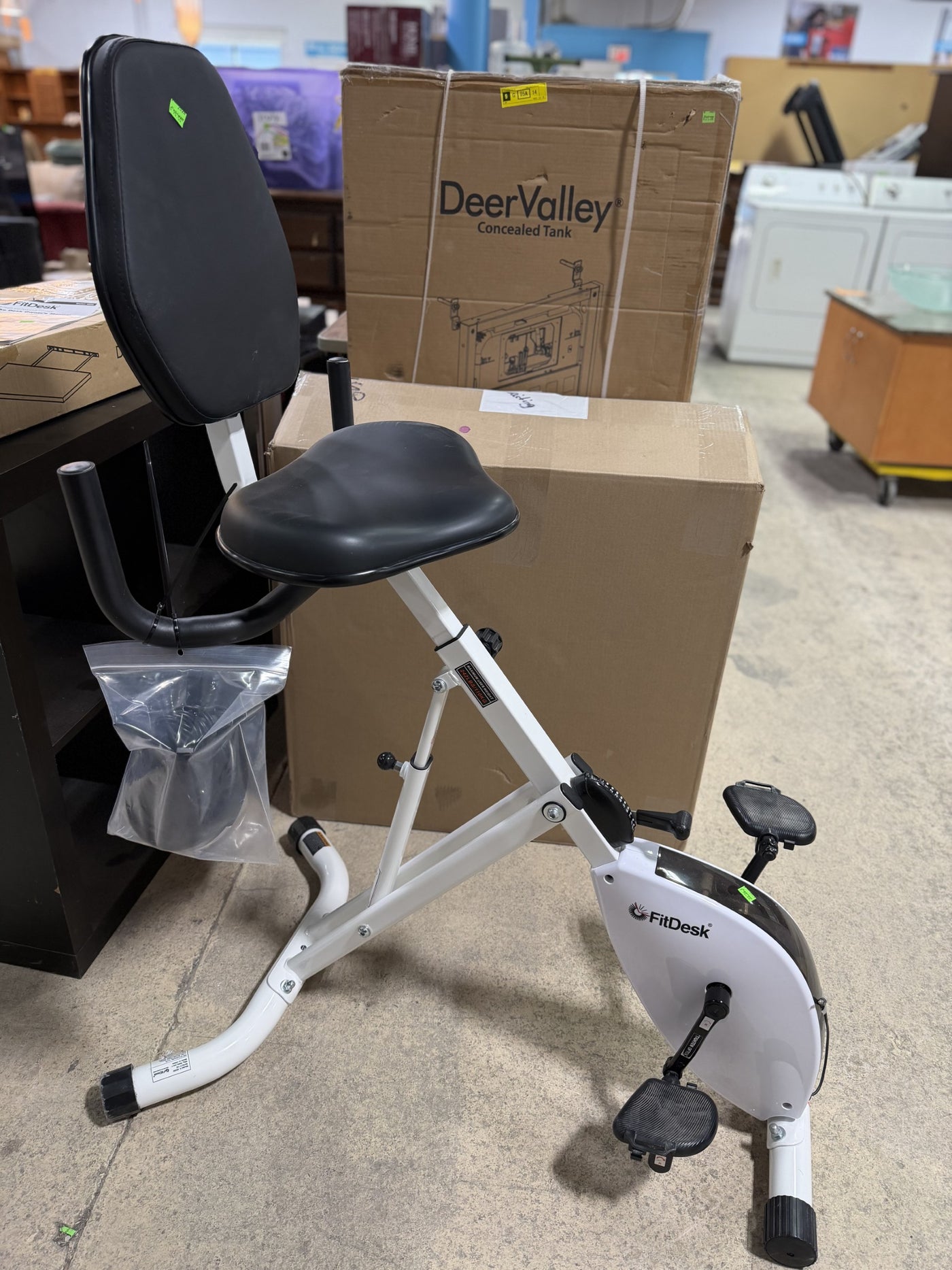 FitDesk Standing Desk Bike – Habitat for Humanity Greater Ottawa ReStore
