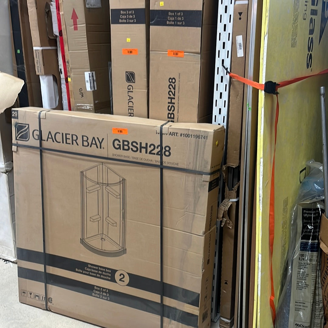 Maia 38" Corner Shower Kit – Habitat for Humanity Greater Ottawa ReStore