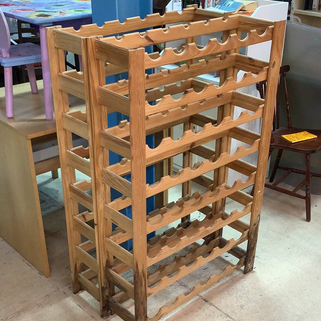 Simple Wooden Wine Rack – Habitat for Humanity Greater Ottawa ReStore