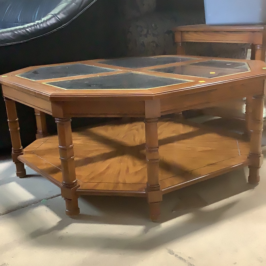 Brass Rim Coffee Table – Habitat for Humanity Greater Ottawa ReStore