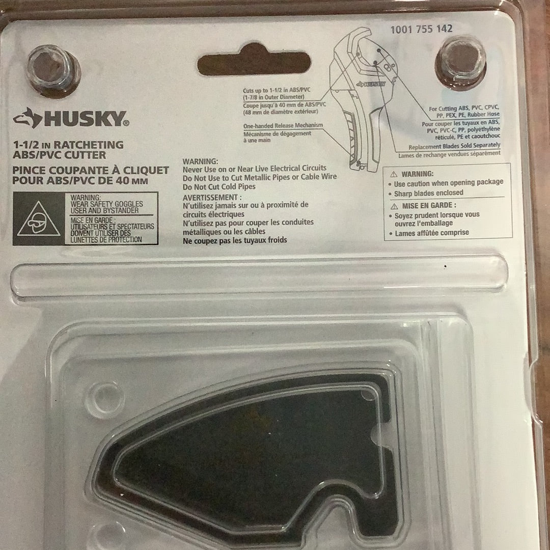 Husky Ratcheting ABS/PVC Cutter – Habitat for Humanity Greater Ottawa ...