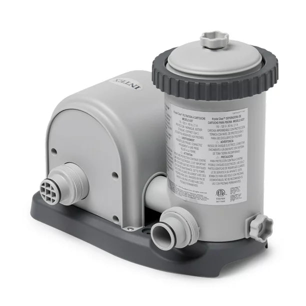 Intex 1500 GPH Easy Set Above Ground Swimming Pool Pump Filter System ...