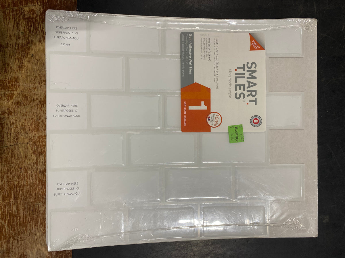 Smart Tiles White Self-Adhesive Wall Tiles – Habitat for Humanity ...