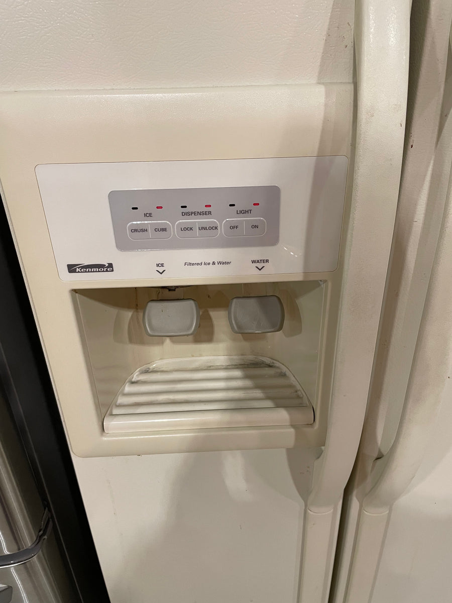 Kenmore Light Beige Double Door Fridge – Habitat for Humanity Greater ...