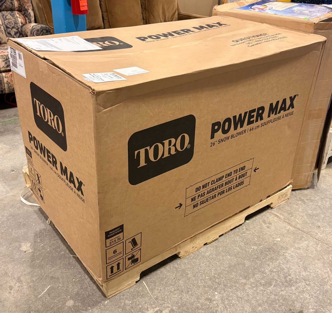 TORO Power Max Gas Snowblower 4-Cycle 252 CC 26 inch – Habitat for ...