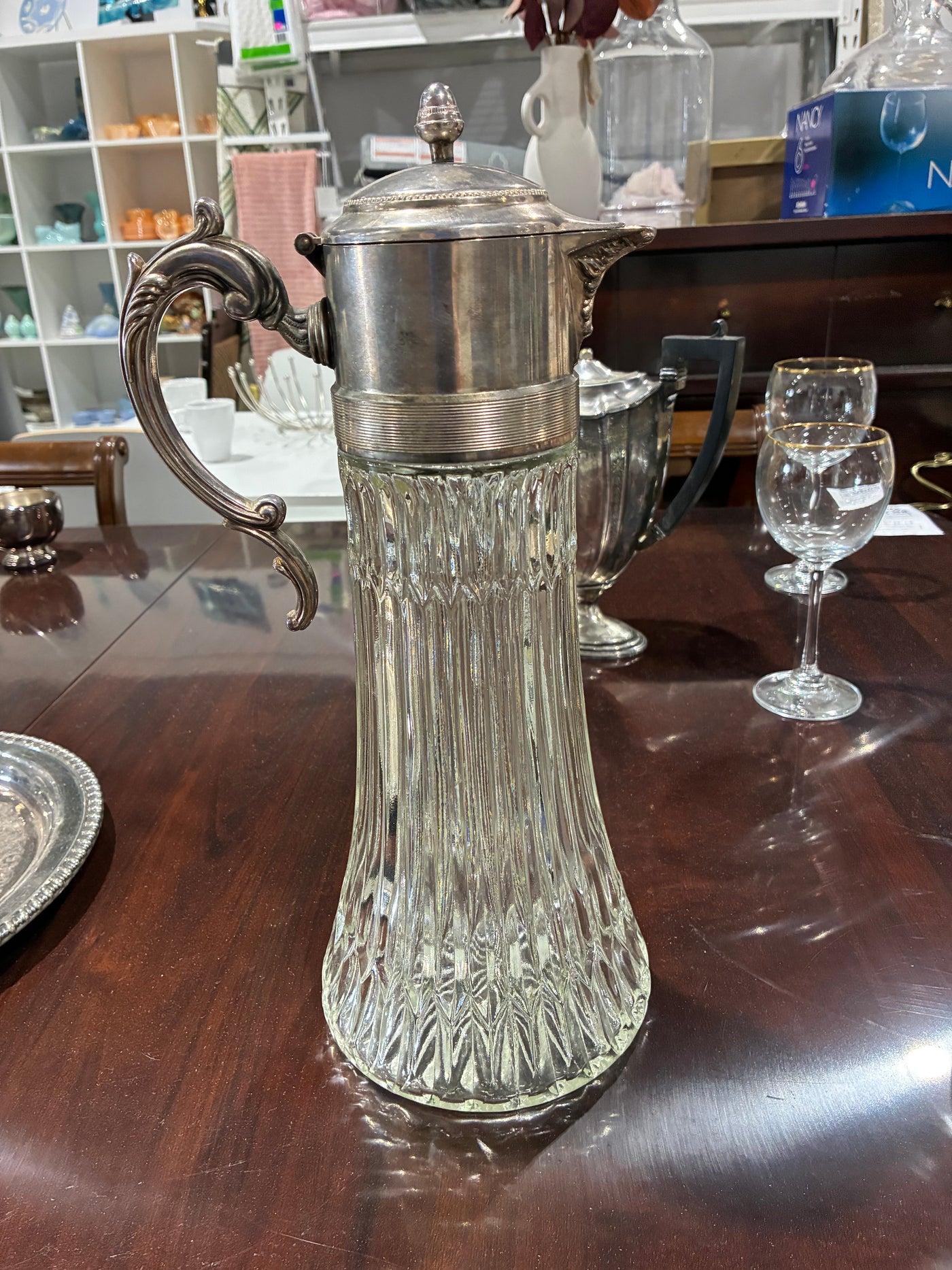 Antique Italian Glass Pitcher – Habitat for Humanity Greater Ottawa ReStore
