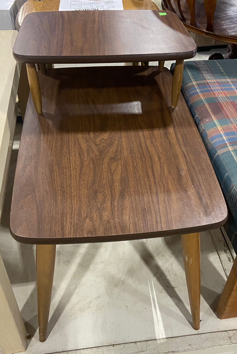Mid-century Modern Tiered Side Table – Habitat for Humanity Greater ...