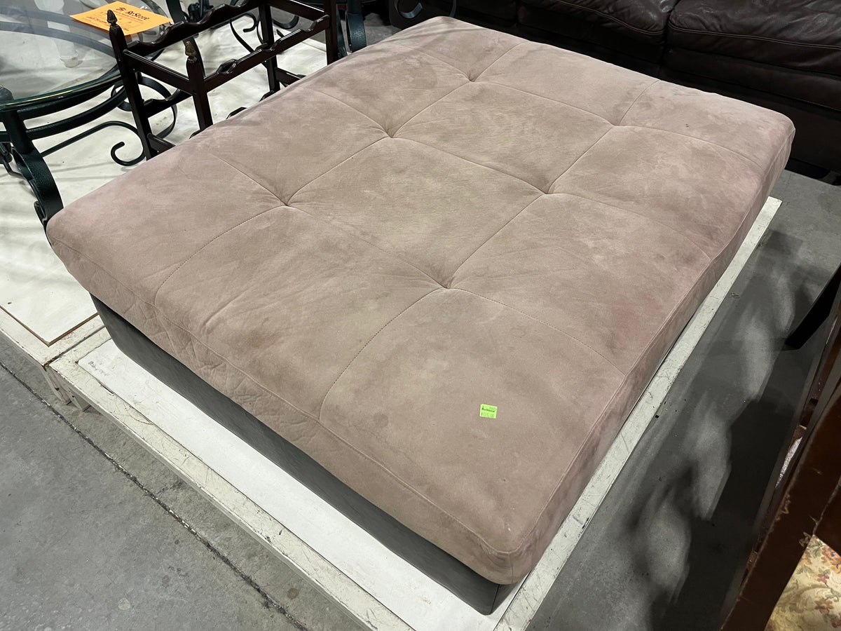 Large Beige Ottoman – Habitat for Humanity Greater Ottawa ReStore