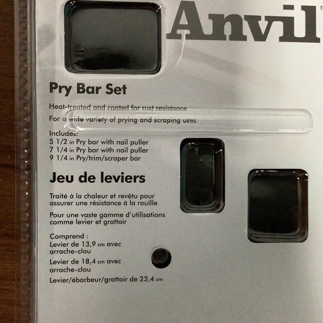 Anvil Pry Bar Set – Habitat for Humanity Greater Ottawa ReStore