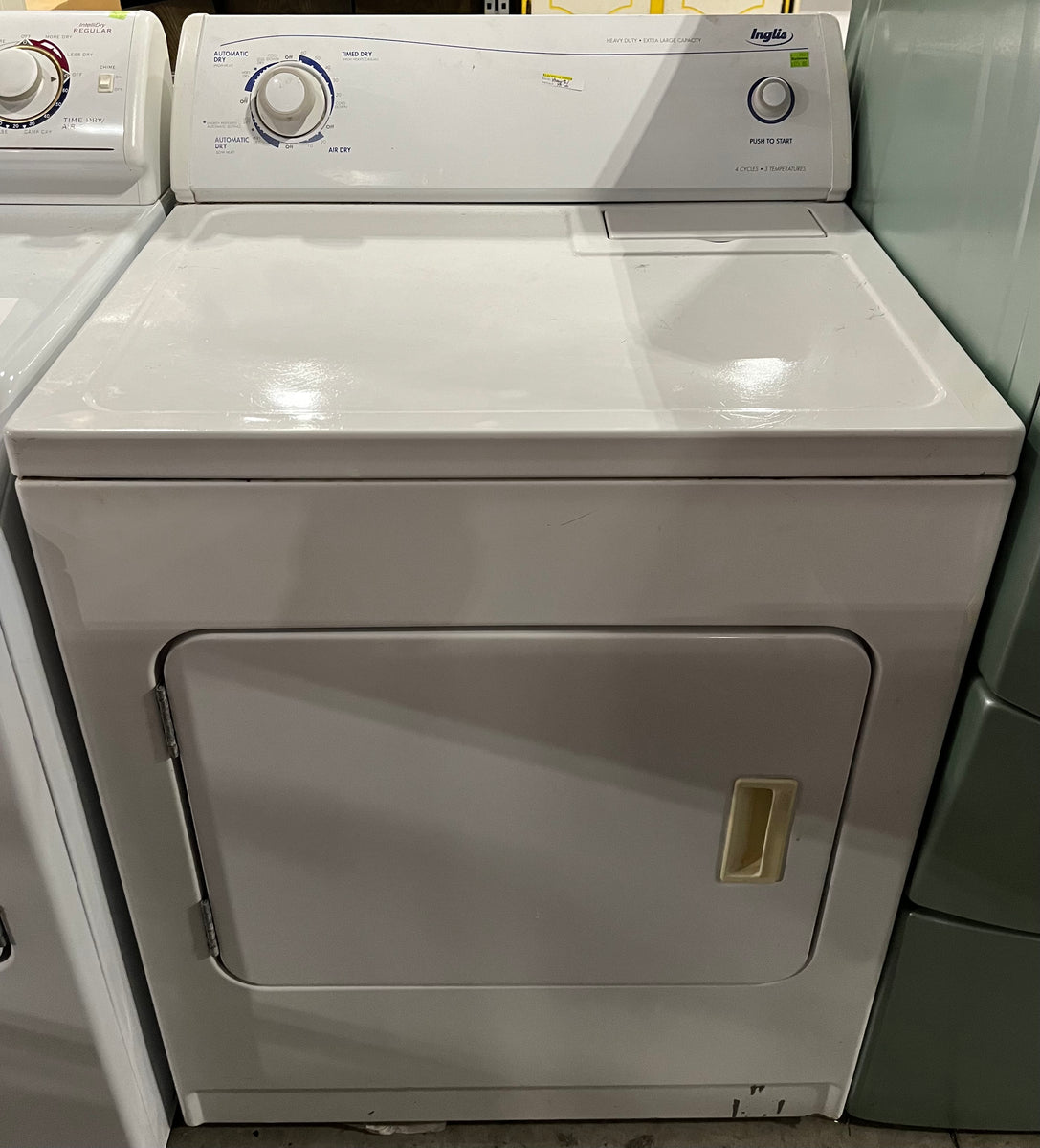 Inglis White Dryer – Habitat for Humanity Greater Ottawa ReStore