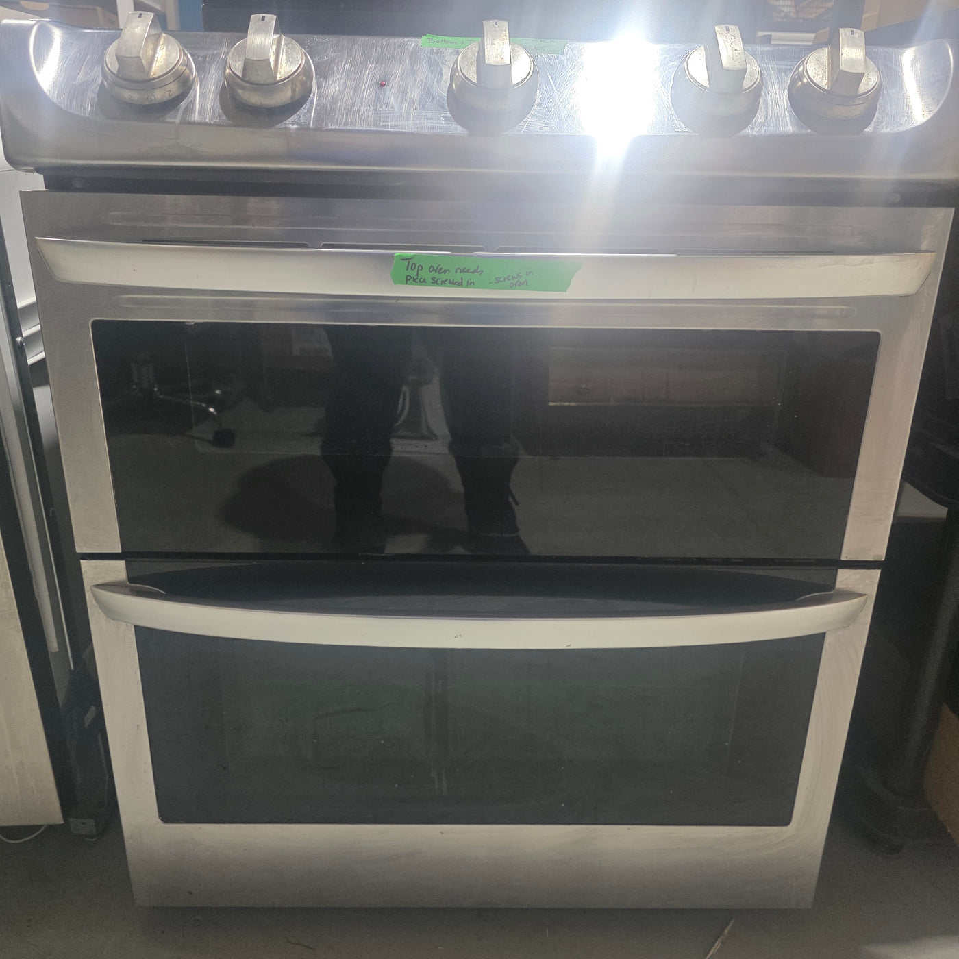 LG Double Oven Glass Top Electric Range – Habitat for Humanity Greater ...