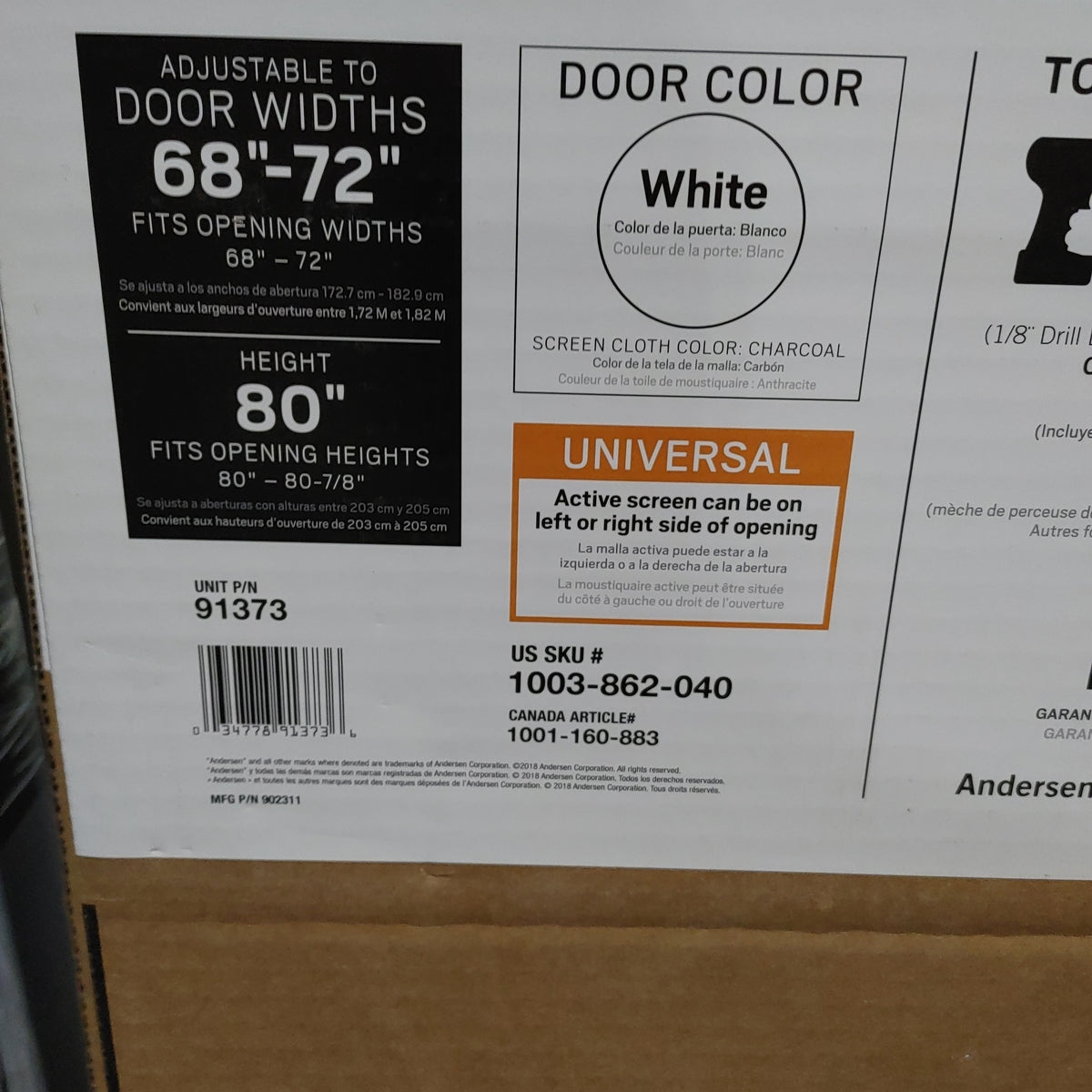 Retractable Double Screen Door – Habitat for Humanity Greater Ottawa ...