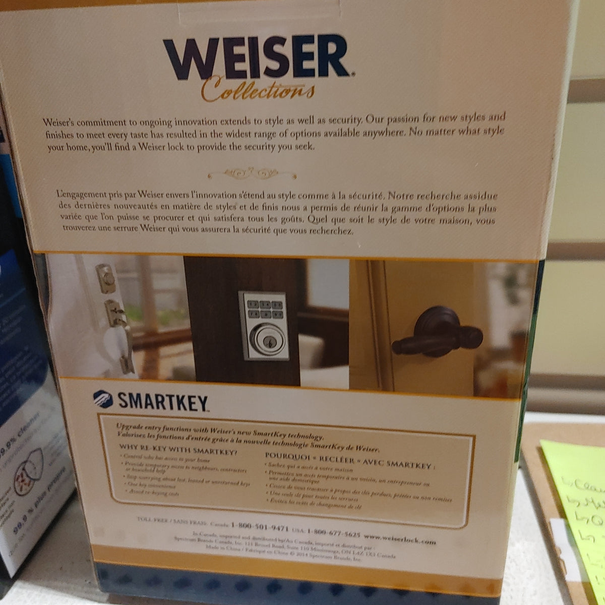 Weiser Hall and Closet Lever Handle – Habitat for Humanity Greater ...