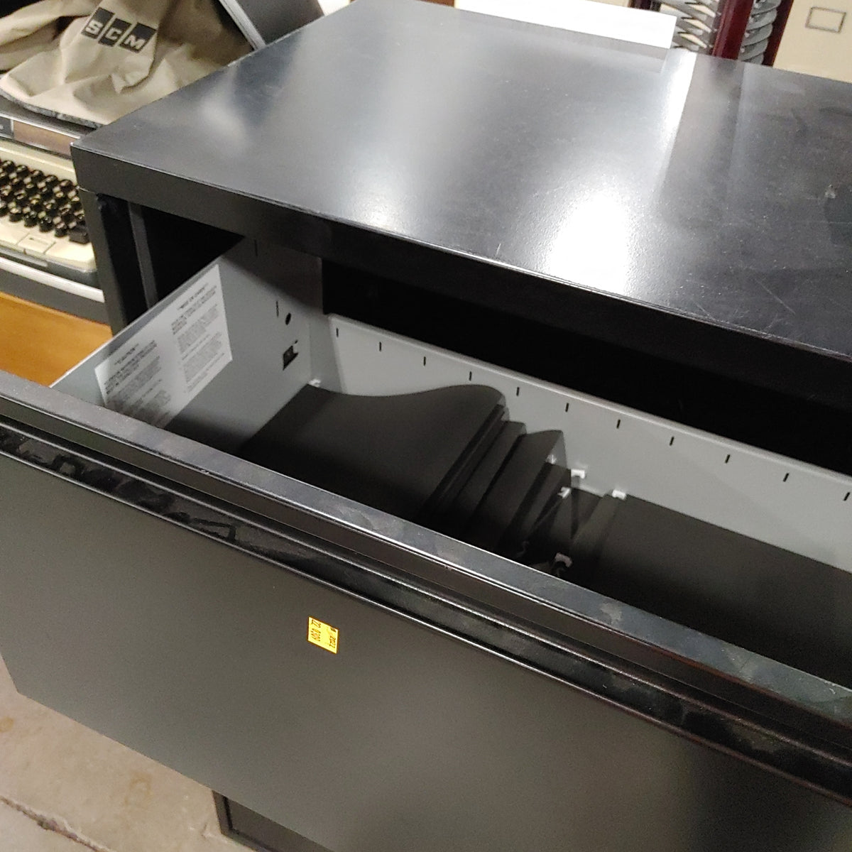 Black Metal Filing Cabinet 3 drawers – Habitat for Humanity Greater ...