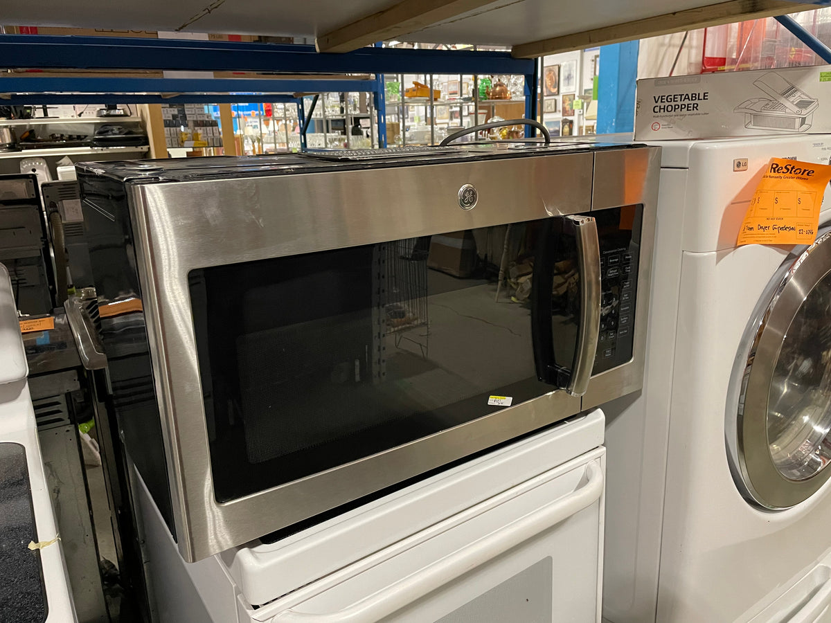 Large GE Stainless Steel Microwave – Habitat for Humanity Greater ...