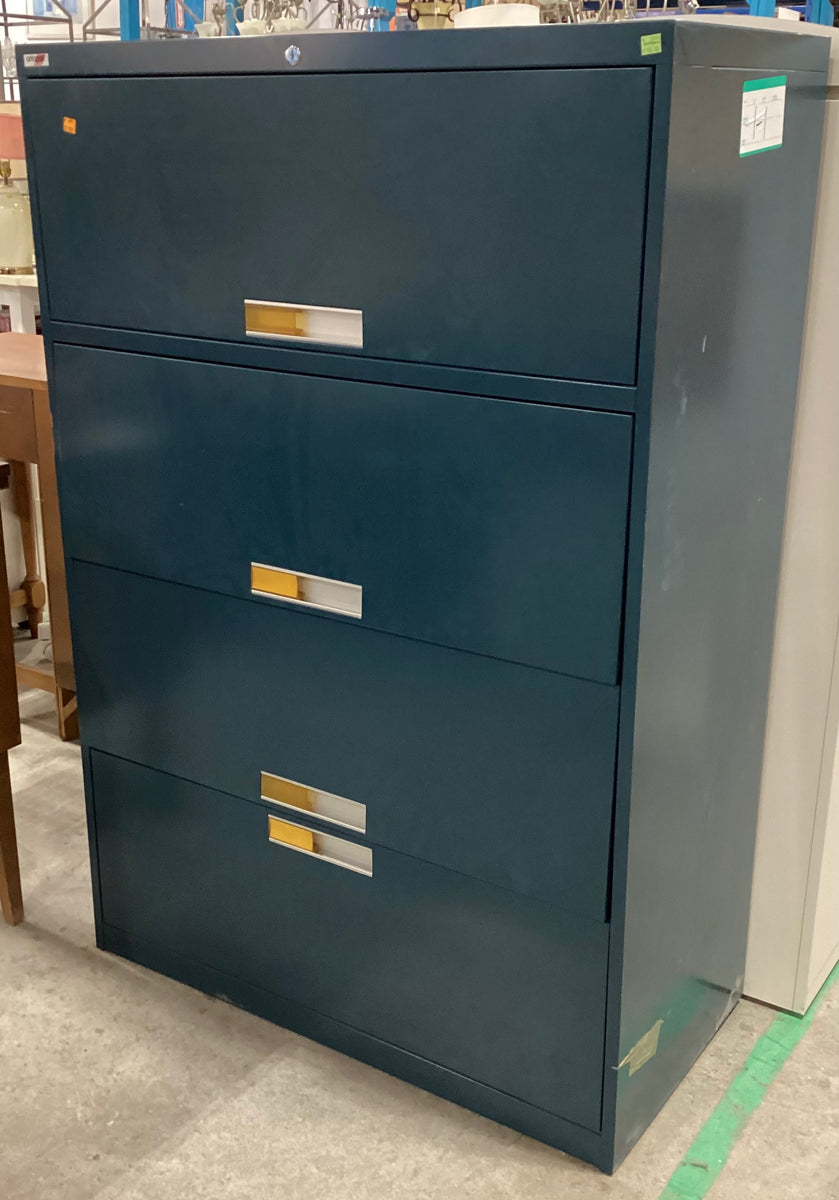 Large Blue Filing Cabinet – Habitat for Humanity Greater Ottawa ReStore