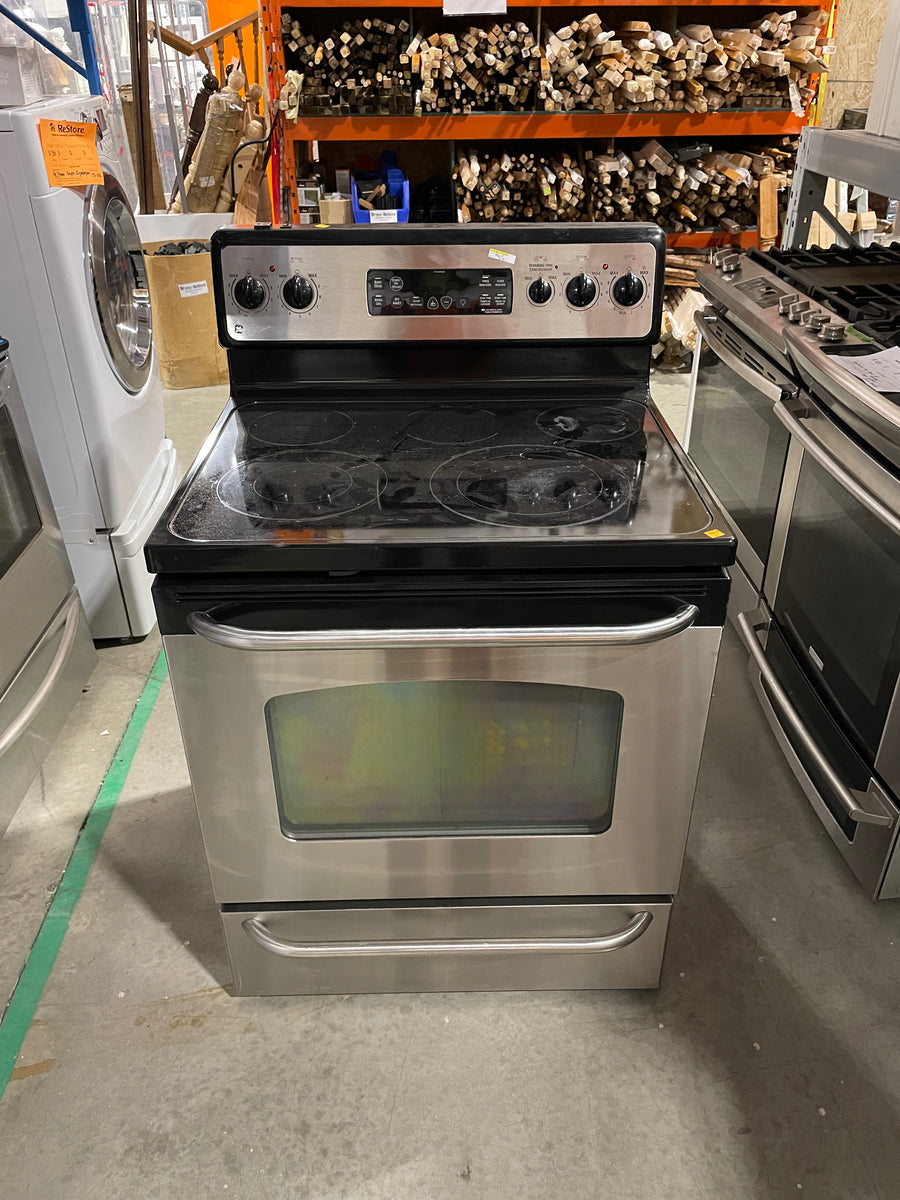 Standard GE Four Burner Stove – Habitat for Humanity Greater Ottawa ReStore