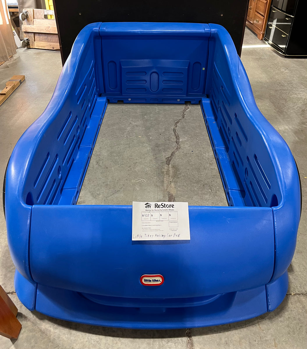 Blue Race Car Bed – Habitat for Humanity Greater Ottawa ReStore