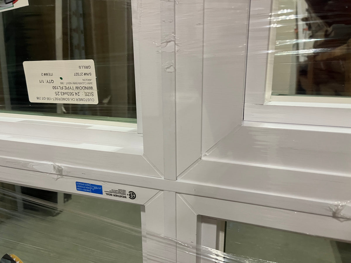 Six Panel Weather Seal Window (84.75” x 64.85”) – Habitat for Humanity ...