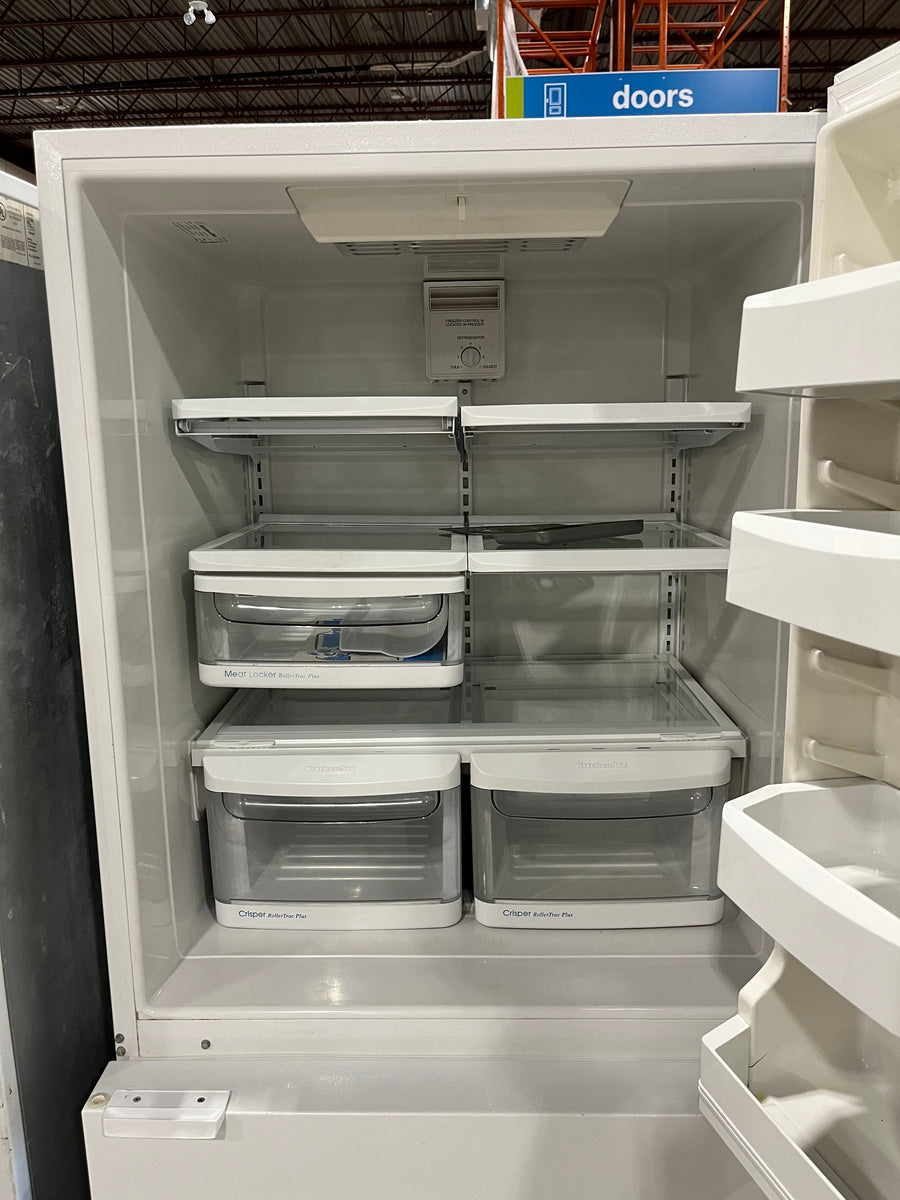 KitchenAid White Refrigerator with Bottom Freezer – Habitat for ...
