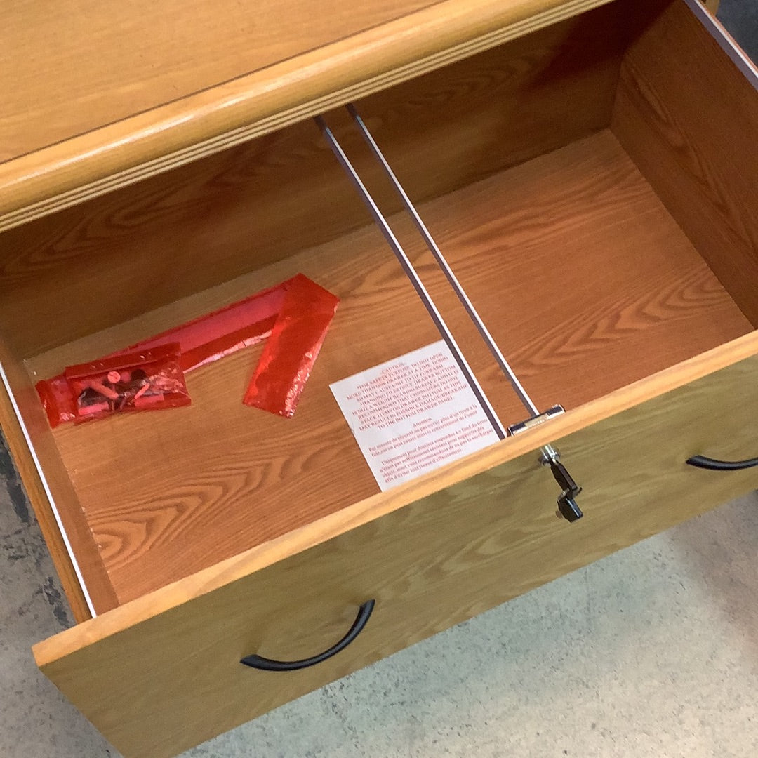 Wood Veneer Filing Cabinet – Habitat for Humanity Greater Ottawa ReStore