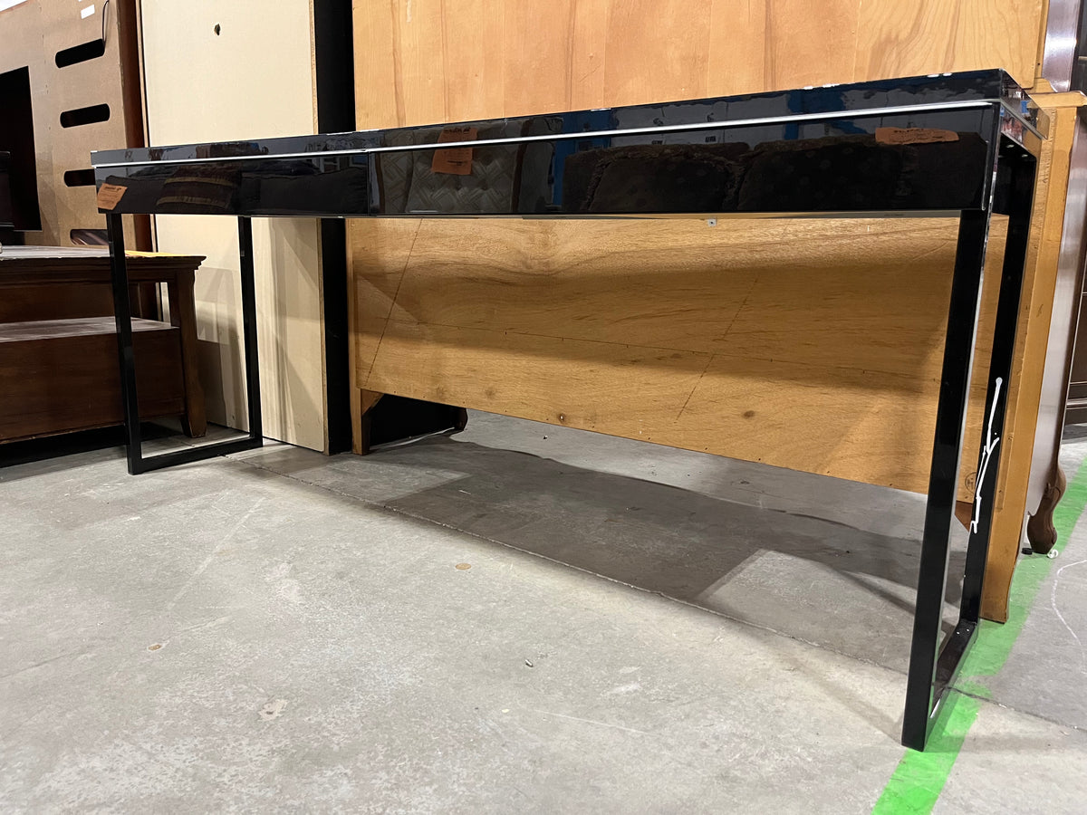 Glossy Elongated Table with Drawers – Habitat for Humanity Greater ...