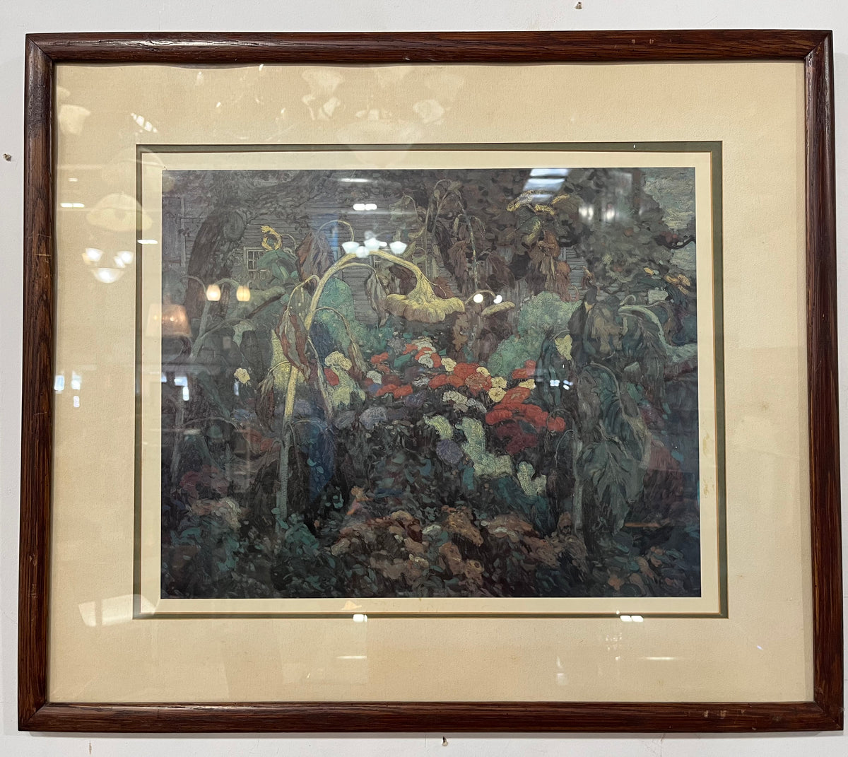 Overgrown Garden Painting – Habitat for Humanity Greater Ottawa ReStore