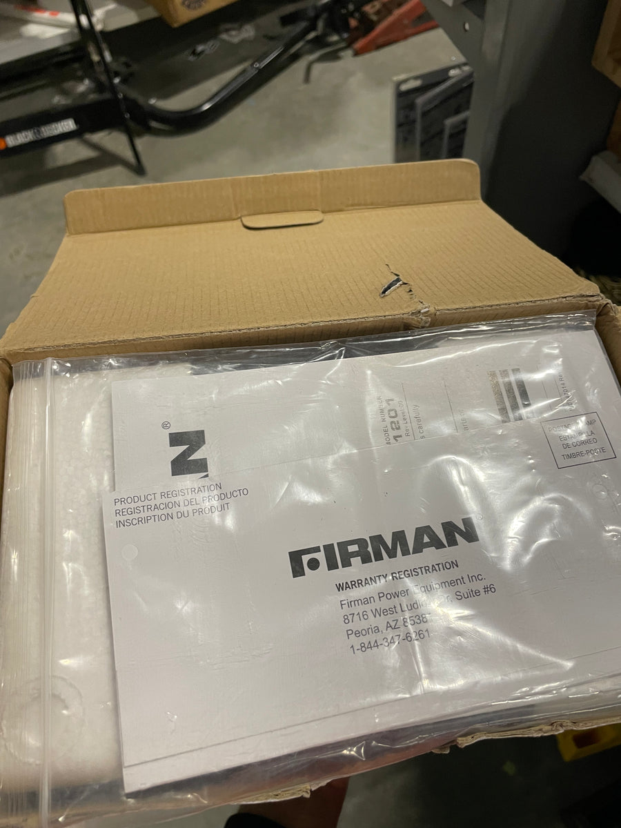 Firman 50A Generator Parallel Kit – Habitat for Humanity Greater Ottawa ...